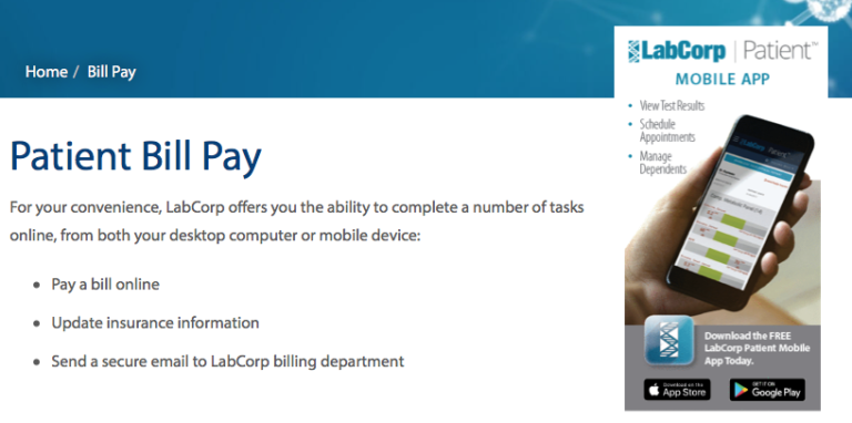 www.labcorp.com/billing | LabCorp Billing