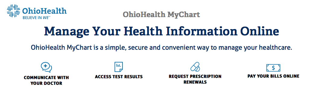 www.ohiohealth.com/mychart | Ohio Health My Chart