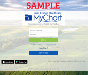 www.sfmc.net/mychart | Saint Francis Medical Center MyChart